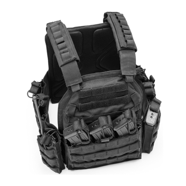 Outer Tactical Quick Release Vest, CS Tactical Vest with 2XPE IIIA 10× ...